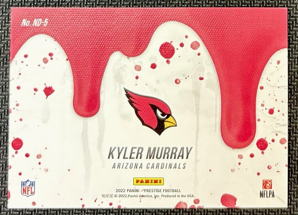 2022 Panini Prestige Kyler Murray Drip CASE HIT SSP Arizona Cardinals # ...