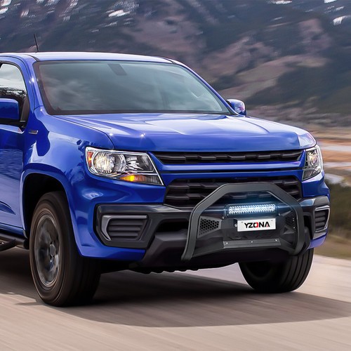 Steel Bull Bar Push Bumper Grille Guard for 2015-2022 Chevy Colorado ...