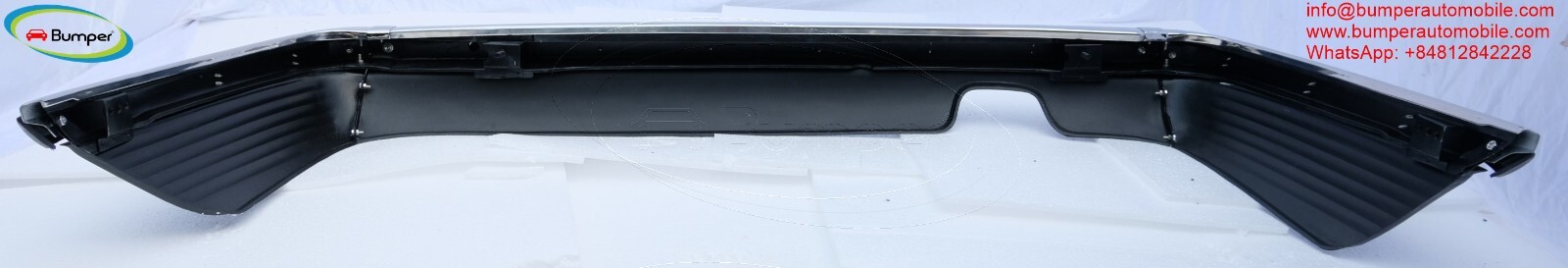 Mercedes Benz R107 C107 W107 Euro bumper conversion kit with hardware ...