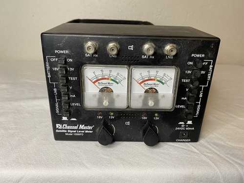 Channel Master Satellite Signal Level Meter Model 1005IFD TURNS On No ...