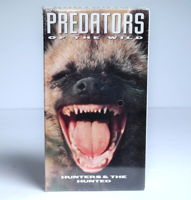 PREDATORS OF THE WILD-HUNTERS AND THE HUNTED-VHS *SEALED* | eBay