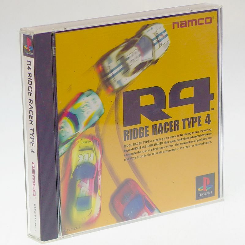 R4 Ridge Racer Type 4 PS1 Sony Japan Import PlayStation PSX Racing NTSC ...