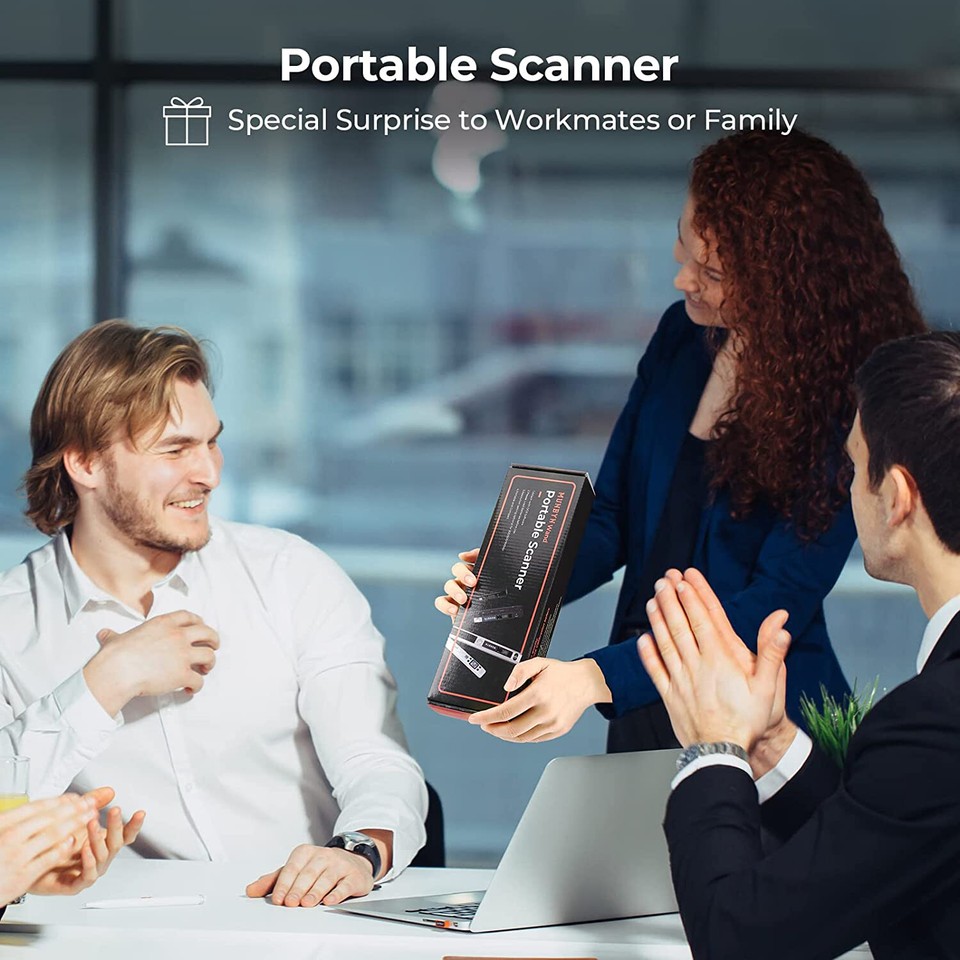 MUNBYN 900 DPI Document Photo Scanner A4 Portable Scan to PDF JPG w 16GB SD Card | eBay