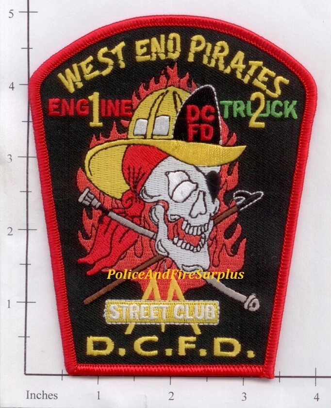 Washington DC - Engine 1 Truck 2 District of Columbia Fire Dept Patch ...