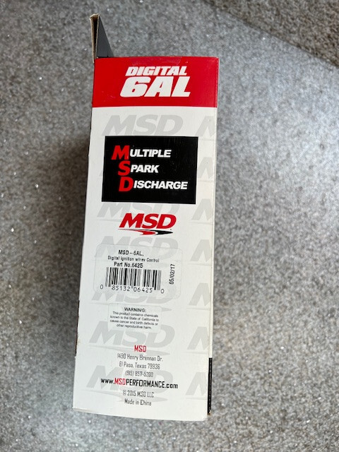 MSD Digital 6AL Ignition Control Module (6425) for sale online | eBay