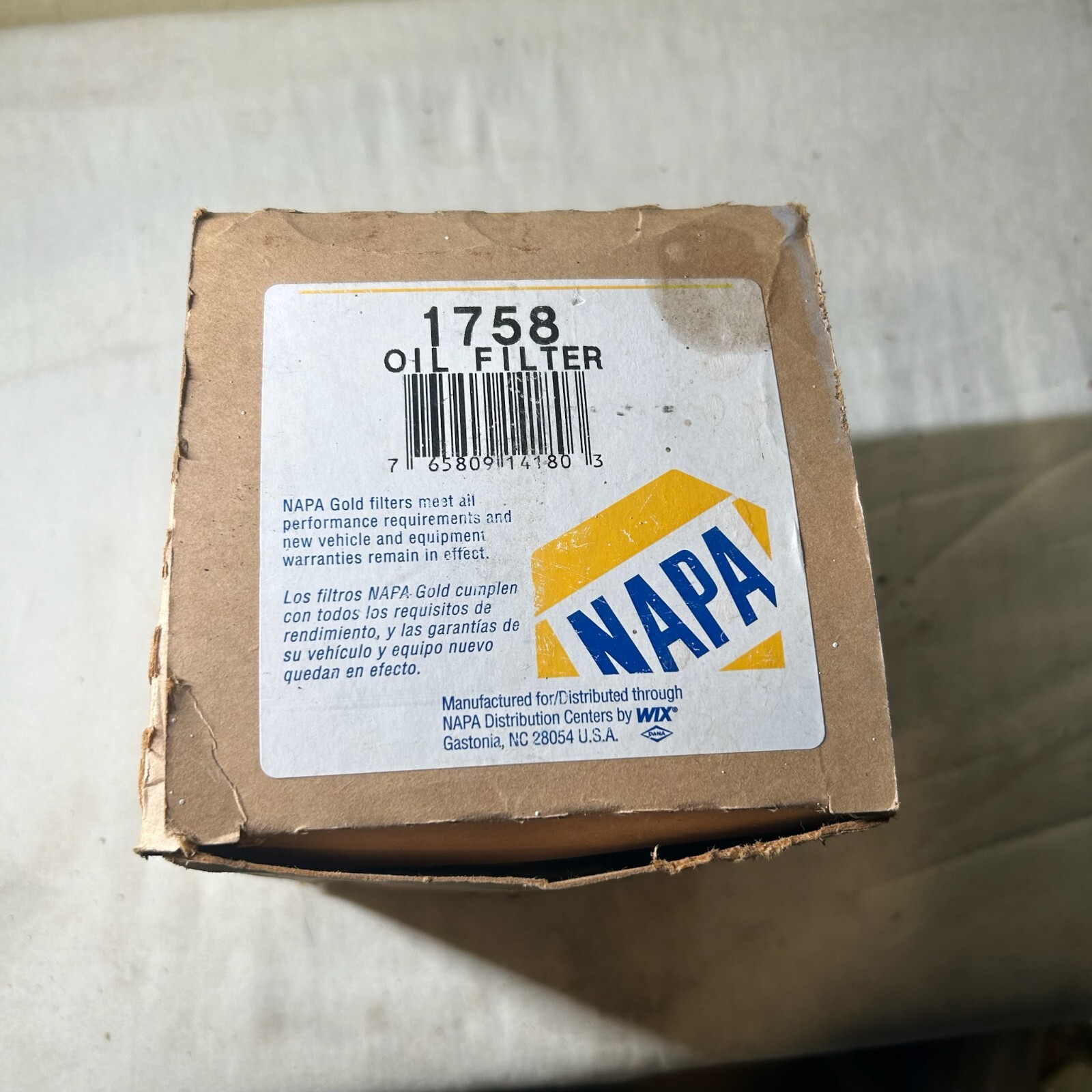 Napa Gold 1758 Oil Filter New | eBay