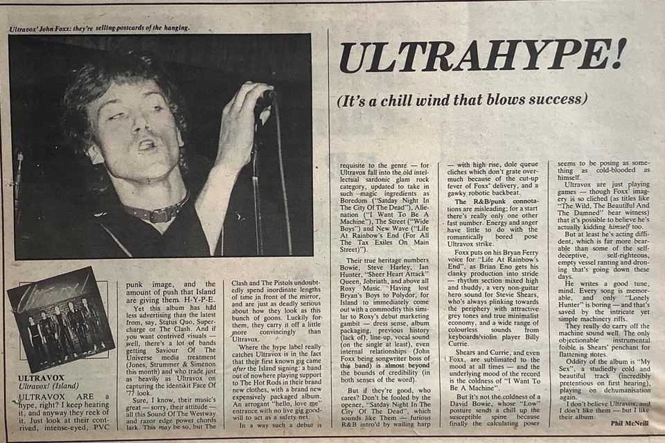 THE STRANGLERS+RATTUS NORVEGICUS+1977+1 PAGE ALBUM REVIEW | eBay UK