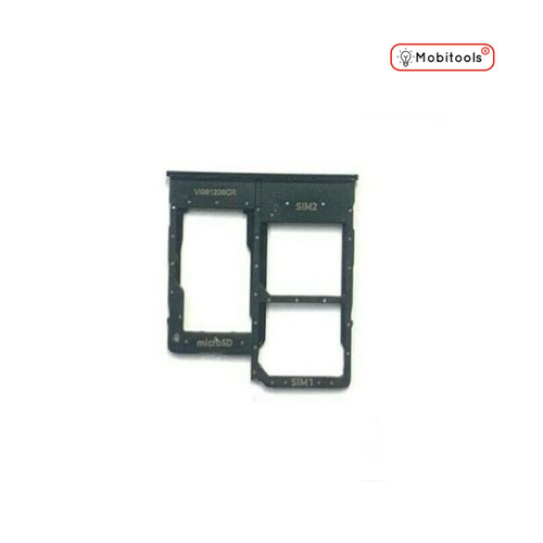 BLACK Dual Sim SM-A202 SD card holder tray slot FOR Samsung Galaxy A20e ...