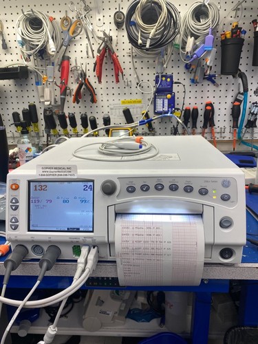 GE Corometrics 259CX Color Fetal Monitor w/Masimo SP02 & New ...