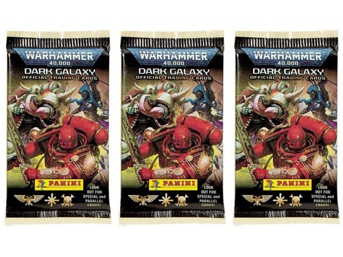 Lot of (3) 2023 Panini Warhammer 40k Dark Galaxy Trading Cards Booster ...