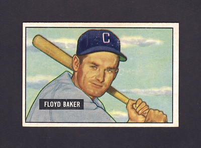 1951 Bowman #87 Floyd Baker [EX/MT+] | eBay