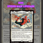 EDH - Spider-Man Lifegain, MTG Commander Deck, Marvel, Bracket 2 | eBay