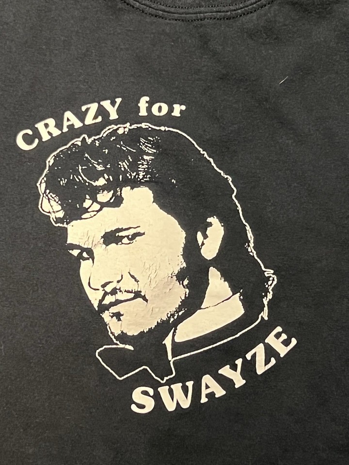 Vintage 00s Y2K Crazy For Swayze Patrick Swayze Men’s Short Sleeve Size ...