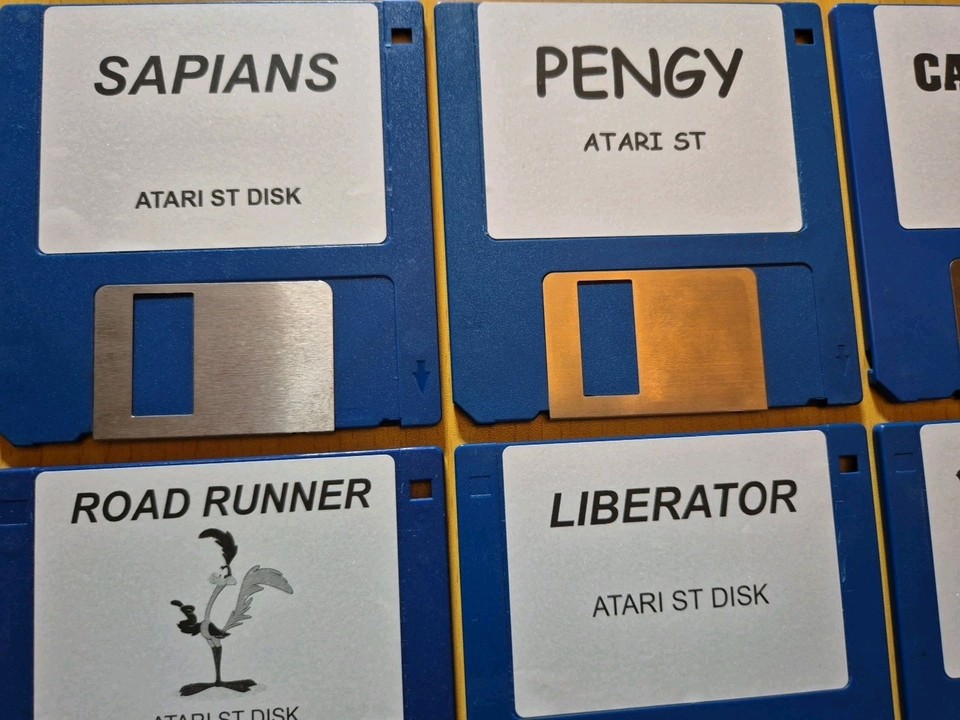 Mix Lot of Vintage ATARI ST Floppy Disk Game Softwares Collection | eBay UK