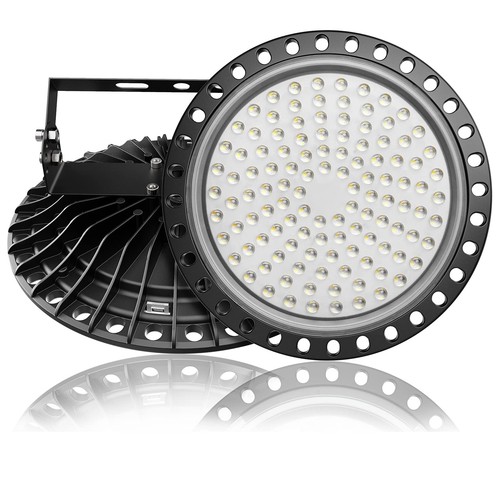 500W UFO LED High Bay Light, 50000LM 6000K-6500K Daylight White Ultra ...