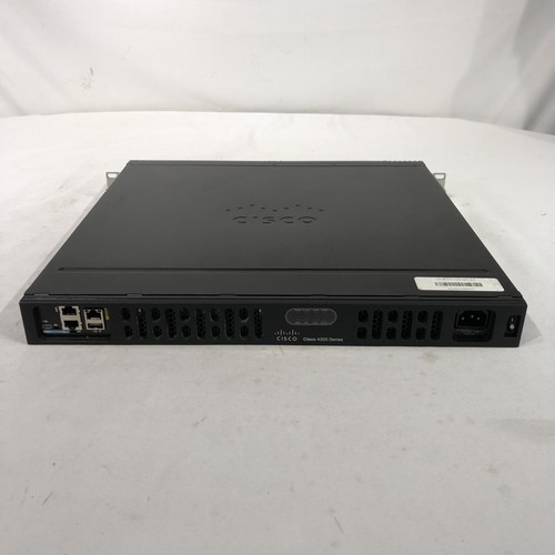 CISCO 4300 Series ISR4331 Integrated Services Router ISR4331/K9 ...