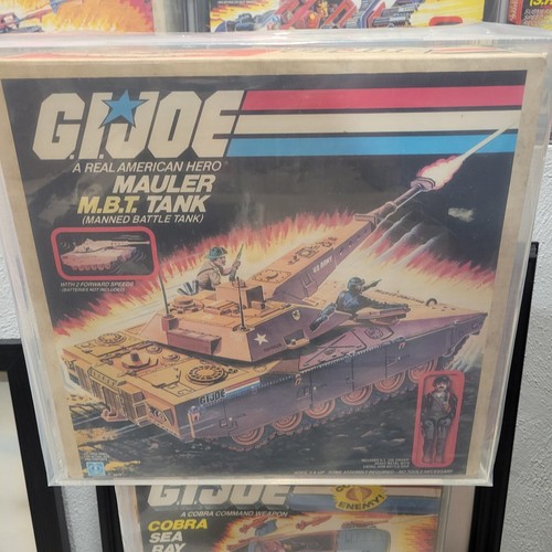 GI Joe 1985 Mauler MBT Tank CAS GRADED Q80+ Hasbro Vehicle NEW MIB | eBay
