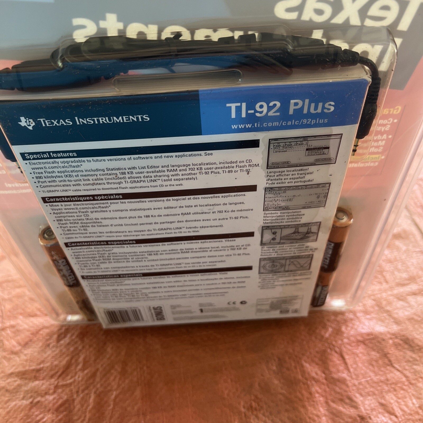 Texas Instruments TI-92 Graphing Calculator for sale online | eBay