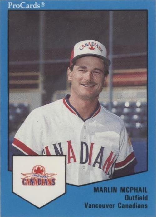 1989 ProCards Triple A - Marlin McPhail #596 (RC) for sale online | eBay