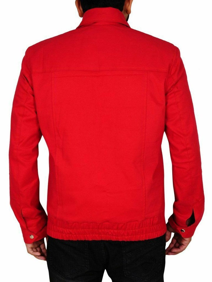 Rebel Without A Cause James Dean Jim Stark Red Jacket | eBay