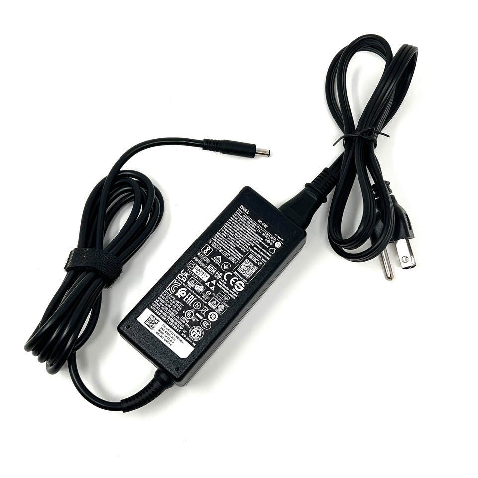 For Dell 65W 3.34A 19.5V AC Adapter DA65NM191 Laptop Charger & Power ...