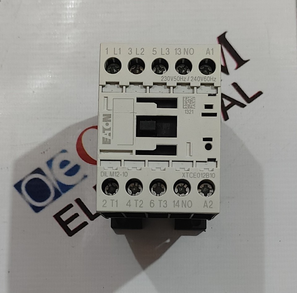 EATON DILM12-10 POWER CONTACTOR 12A VOLTAGE 220VAC FREE FAST SHIPPING ...