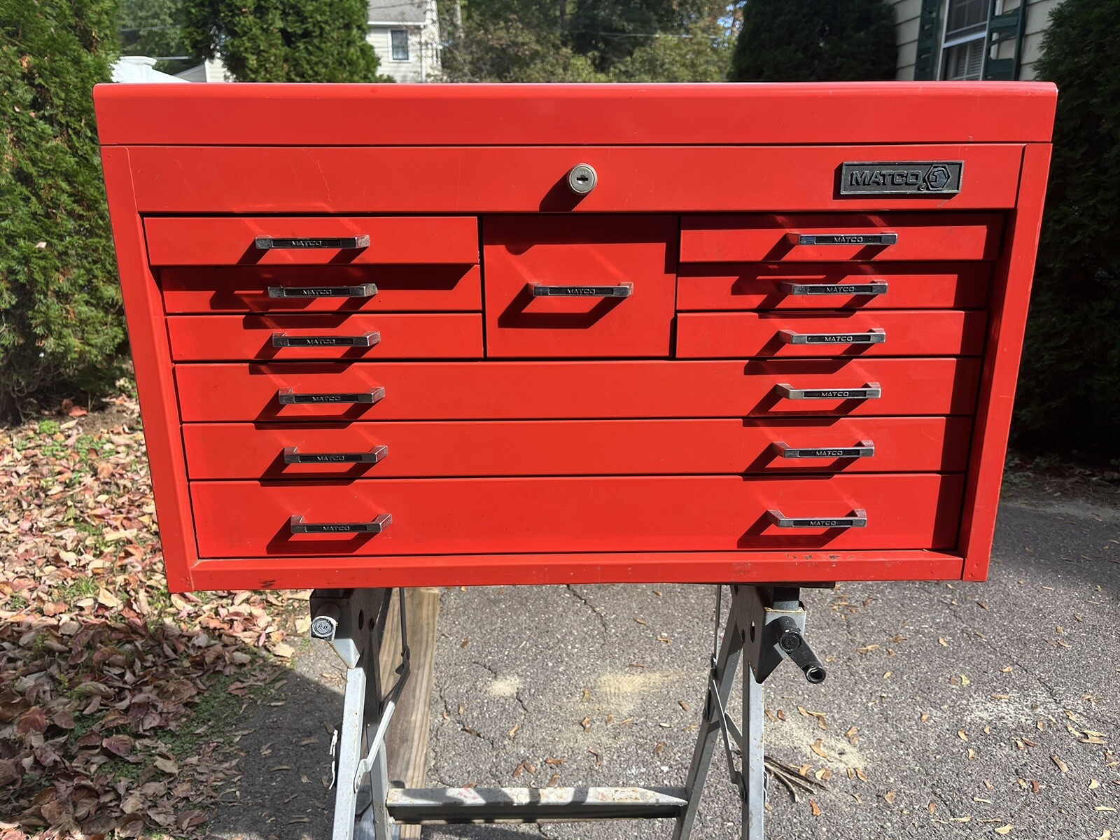 Vintage Matco Tool Chest Model # MB-910-Keys & Caddy Incl-Dec 1980-Very ...