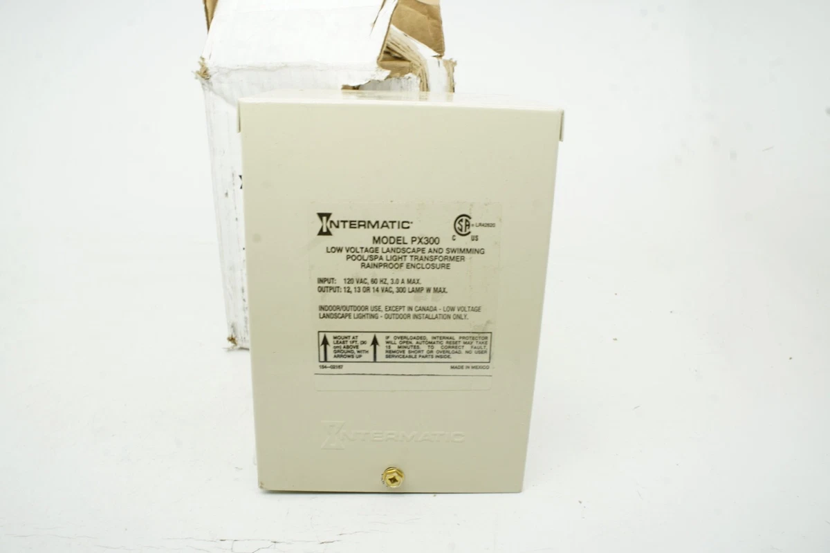 Intermatic Transformer [115v] 12v/13v/14v] [300w] (PX300), 53% OFF