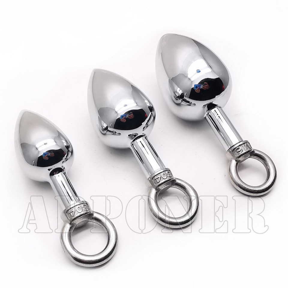 Stainless Steel Metal Plugs Sexy Toys Massage Masturbator Couples Flirt ...