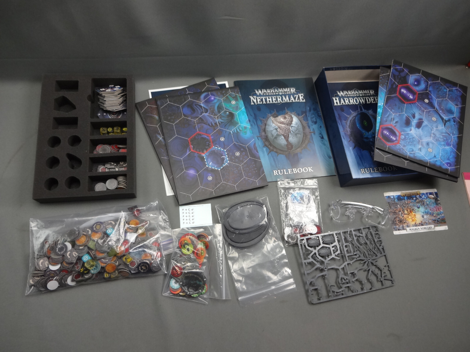 Warhammer Underworlds: Nethermaze Harrowdeep & More Boards, Tokens ...