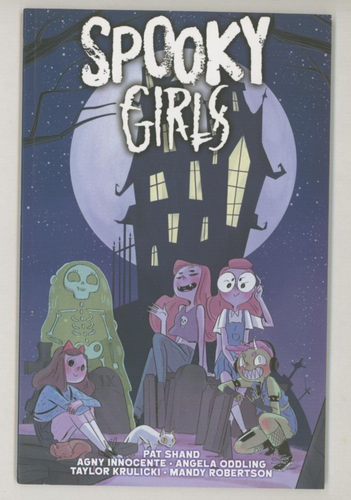Spooky Girls w/ Bound in Print Flicker Card &Sticker Space Between ...
