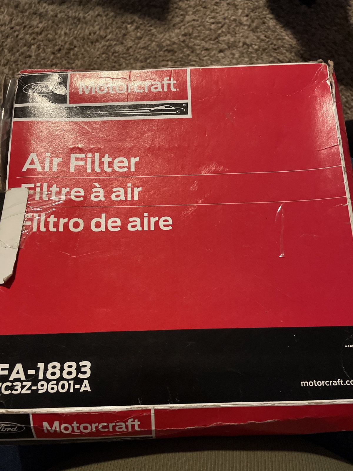 MOTORCRAFT FA-1883 - Air filter cross reference