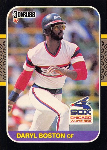 Daryl Boston 1987 Donruss 137 Chicago White Sox Baseball Card | eBay