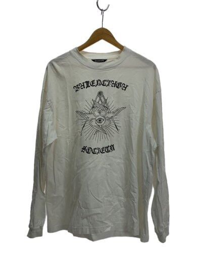 BALENCIAGA/20AW/Free Your Mind/Cut/Sew/M/Cotton/White/541878 BALENCIAGA/20AW/Free Your Mind/Cut/Sew/M/Cotton/White/541878