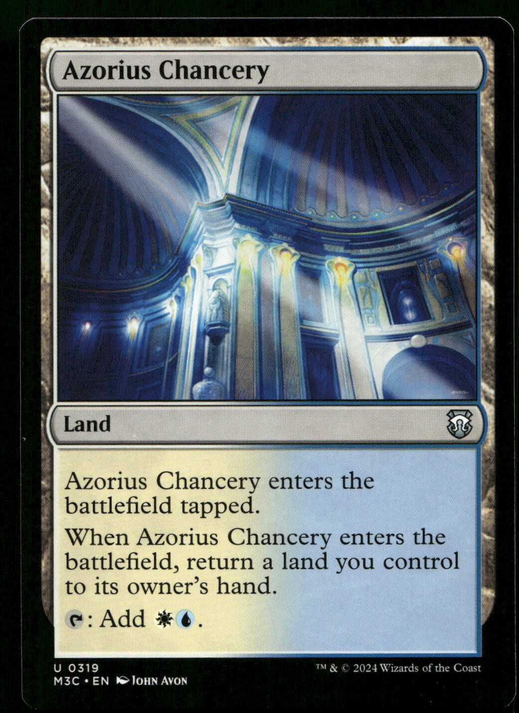 Azorius Chancery #319 MTG Modern Horizons 3 NM X1 | eBay