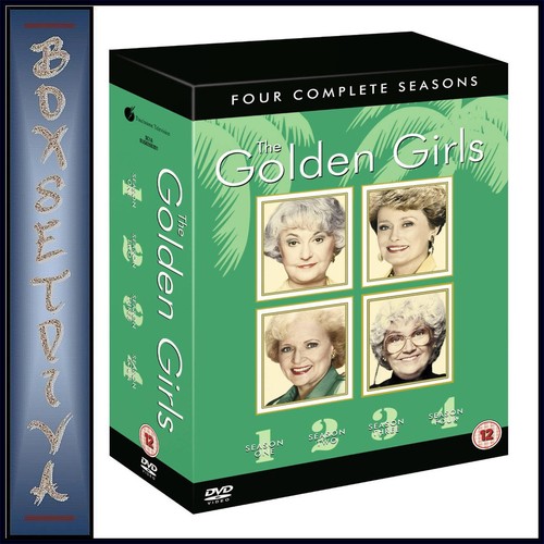 GOLDEN GIRLS - COMPLETE SEASONS 1 2 3 & 4 COLLECTION *BRAND NEW DVD ...