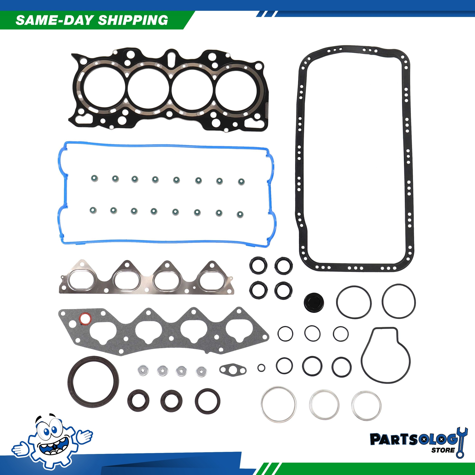DNJ EK226 Engine Rebuild Kit For 99-01 Honda CR-V 2.0L L4 DOHC 16v ...