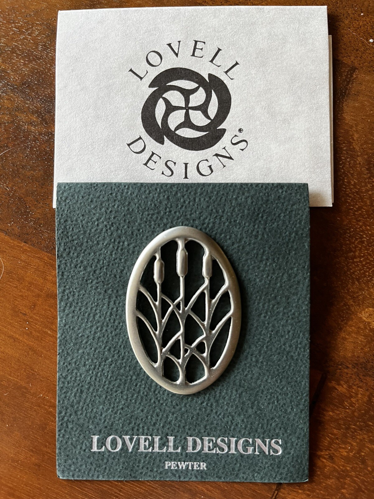 Lovell Design Pewter Brooch 2” Height | eBay