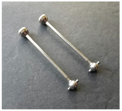 2x Vintage RC Car Buggy MIP 1/10 CVD Shiny Bone Losi Associated HPI ...