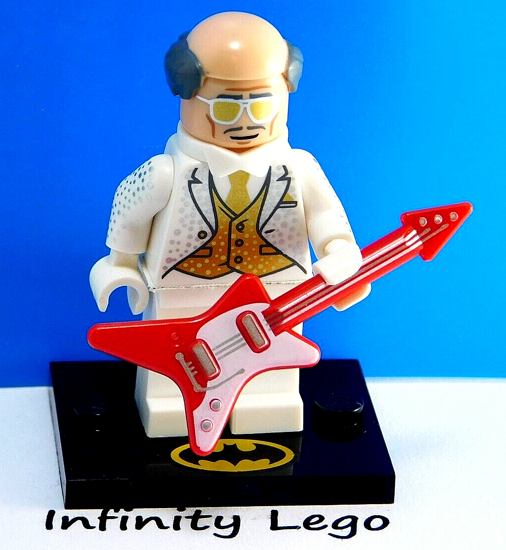 LEGO Disco Alfred Pennyworth Minifigure The Batman Movie Series 2 Music ...