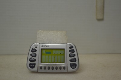 Solitaire vintage electronic handheld game Tested / Working | eBay