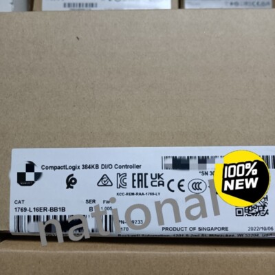 1769-L16ER-BB1B Brand New 1769-L16ER-BB1B DHL Express shipping | eBay