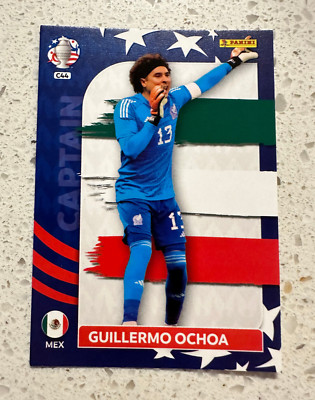 2024 Panini Copa America Upgrade Captain Guillermo Ochoa Mexico Trading ...