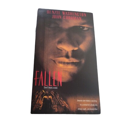 Fallen Vhs Denzel Washington John Goodman Thriller Movie Vtg Suspense ...