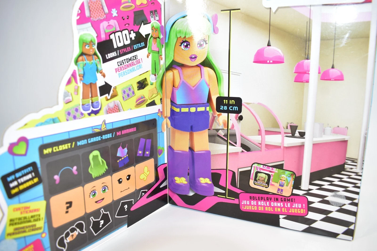 My Avastars Fashion Doll - Green_Playz with 2 Outfits and 100+ Ways to ...