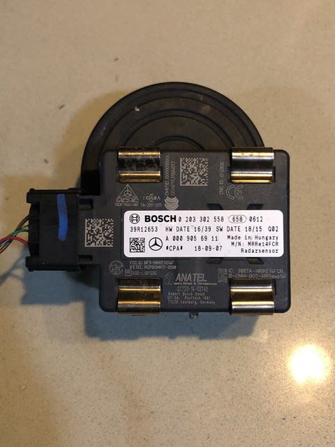 MERCEDES BENZ Radar Sensor A0009056911 Bosch Genuine OEM for sale ...