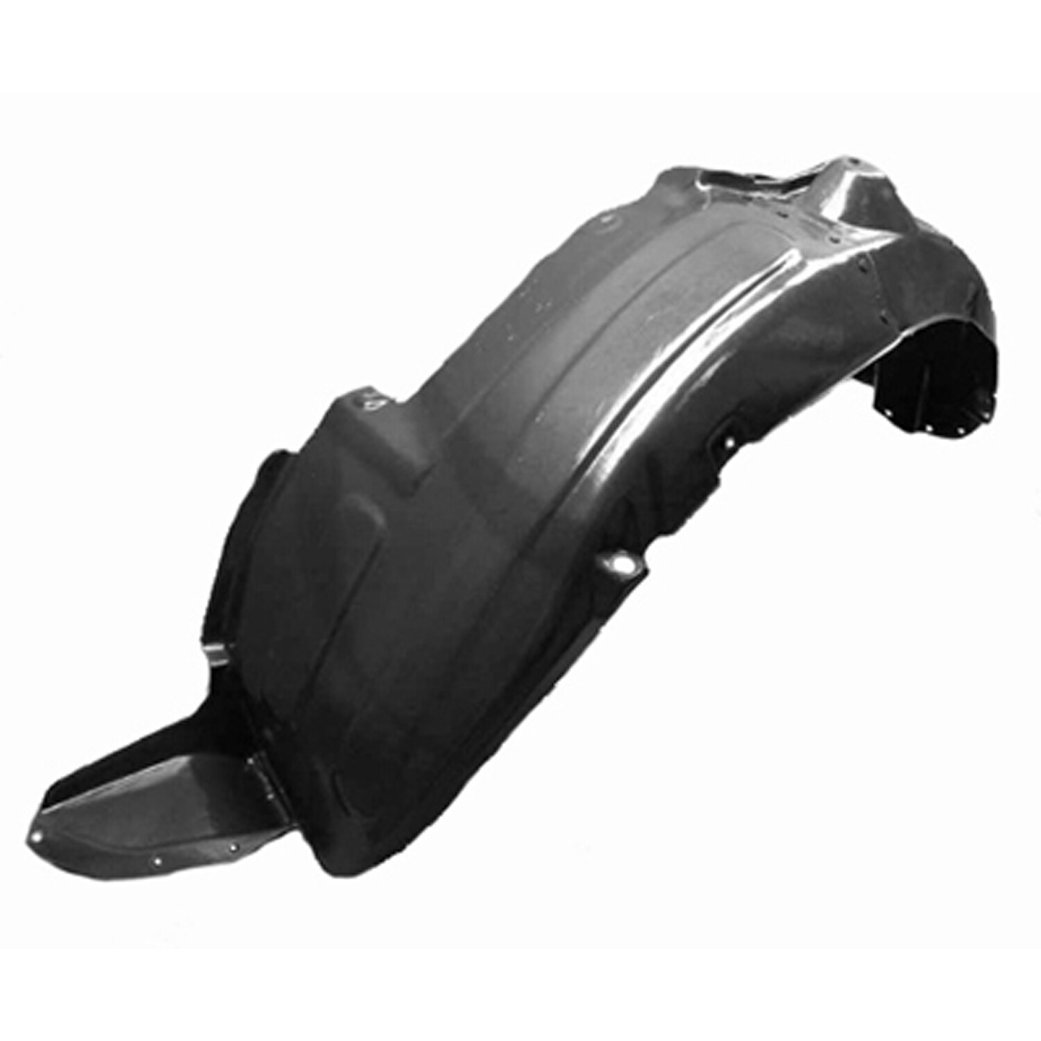 KI1250115 New OEM Driver Front Fender Liner Fits 2007-2008 Hyundai ...