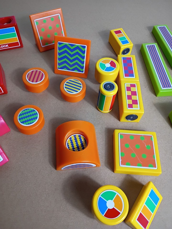 VTG Hilco Playwell Magnetic Building Blocks 32 Pieces Homeschool Toy | eBay