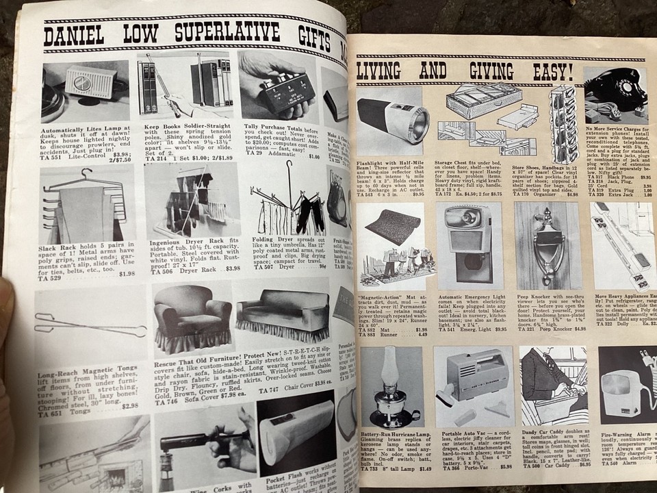 Rare Vintage 1967 100th Ann. Daniel Low & Co. Gift Catalog Salem MA | eBay