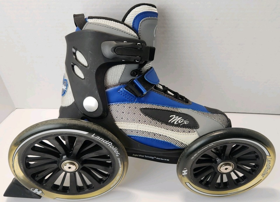 LANDROLLER MOJO Men's 7 Women's 8 Angled Wheel Inline Skates ...